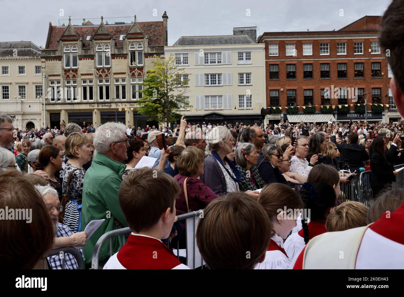 Exeter, Devon, UK. 11th Sep, 2022. Exeter Proclamation Ceremony For the ...