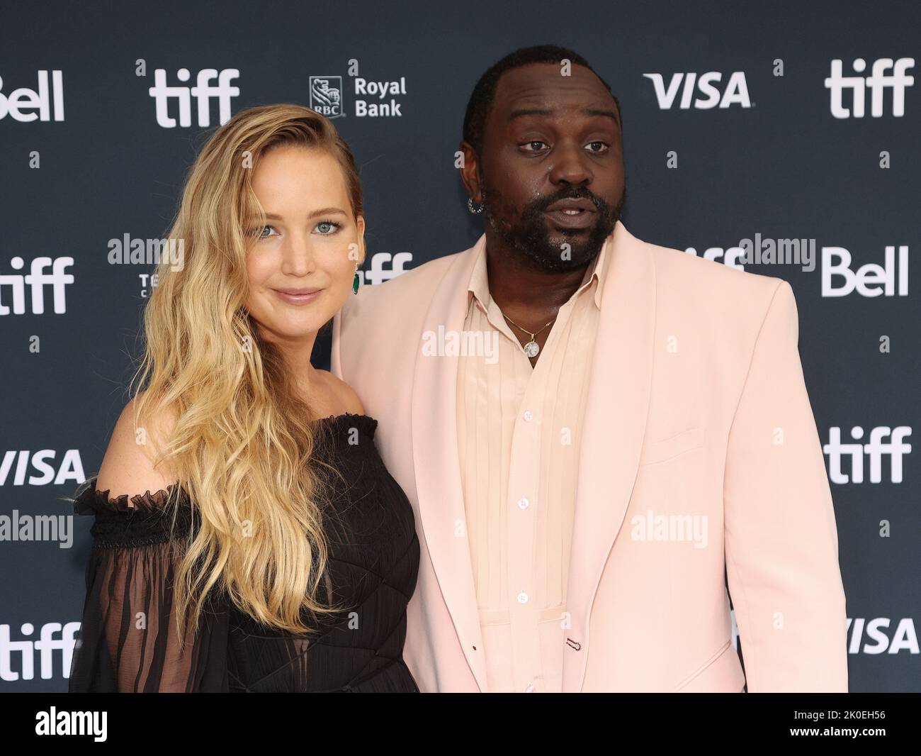 Toronto, Canada. 10th Sep, 2022. Jennifer Lawrence and Brian Tyree ...