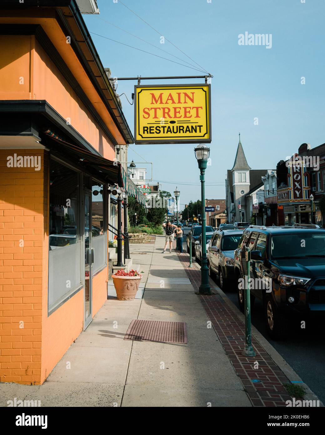 Main Street Family Restaurant vintage sign, Northampton, Pennsylvania ...