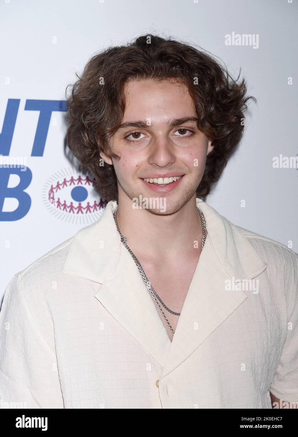 Joshua Benard arriving to The Brent Shapiro Foundation's 2022 Summer ...