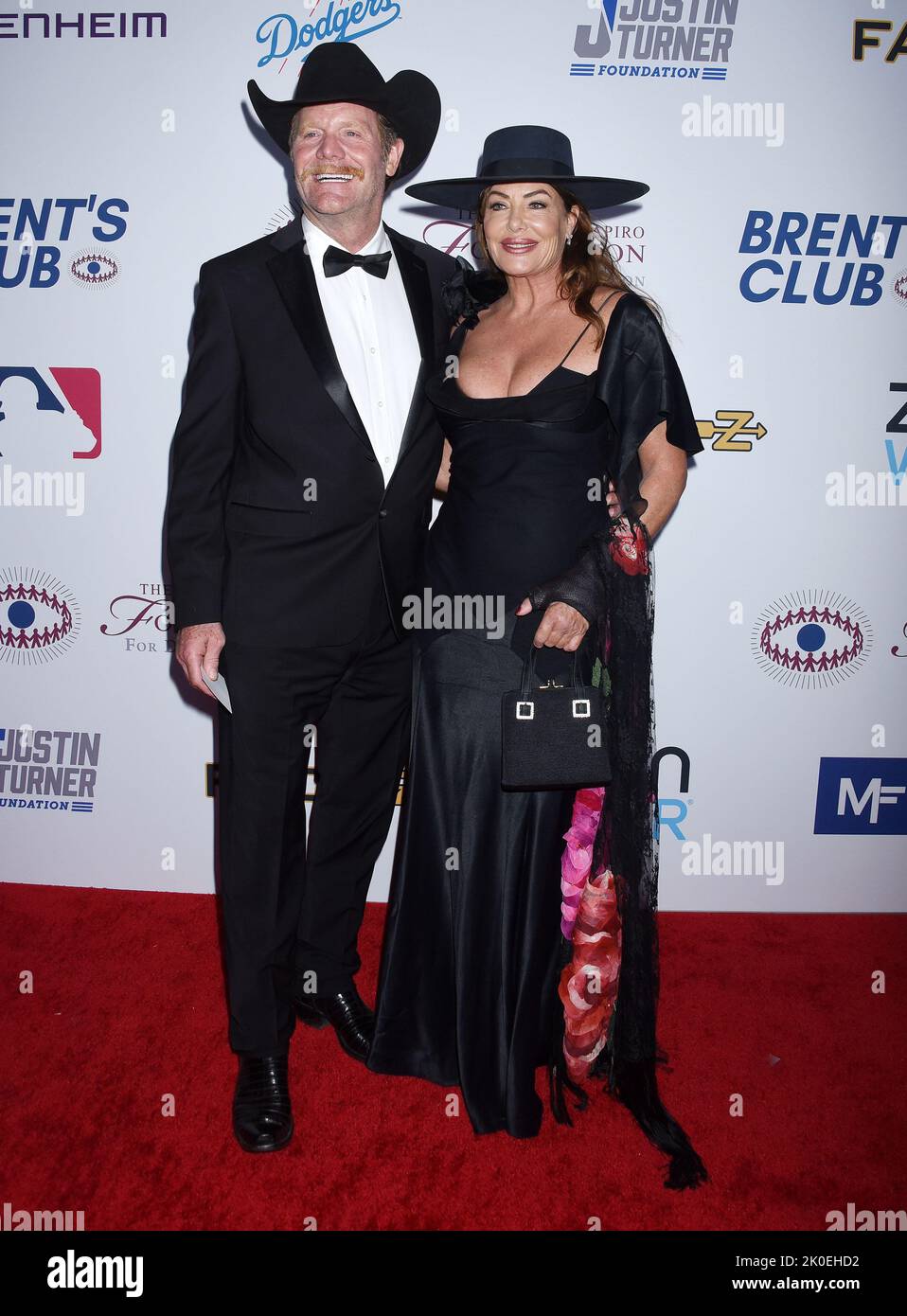 Kelly LeBrock arriving to The Brent Shapiro Foundation's 2022 Summer ...