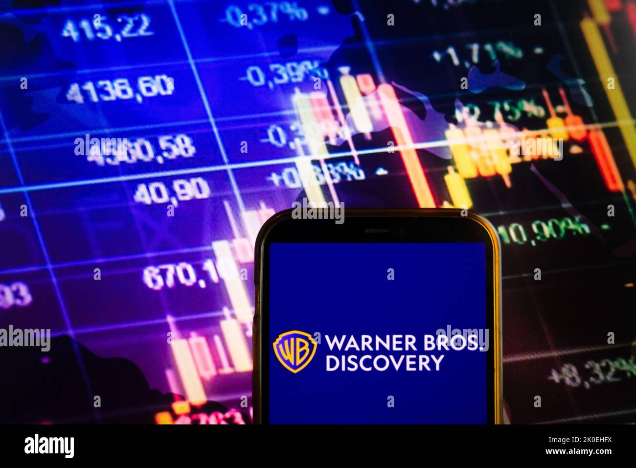 KONSKIE, POLAND - September 10, 2022: Smartphone displaying logo of ...