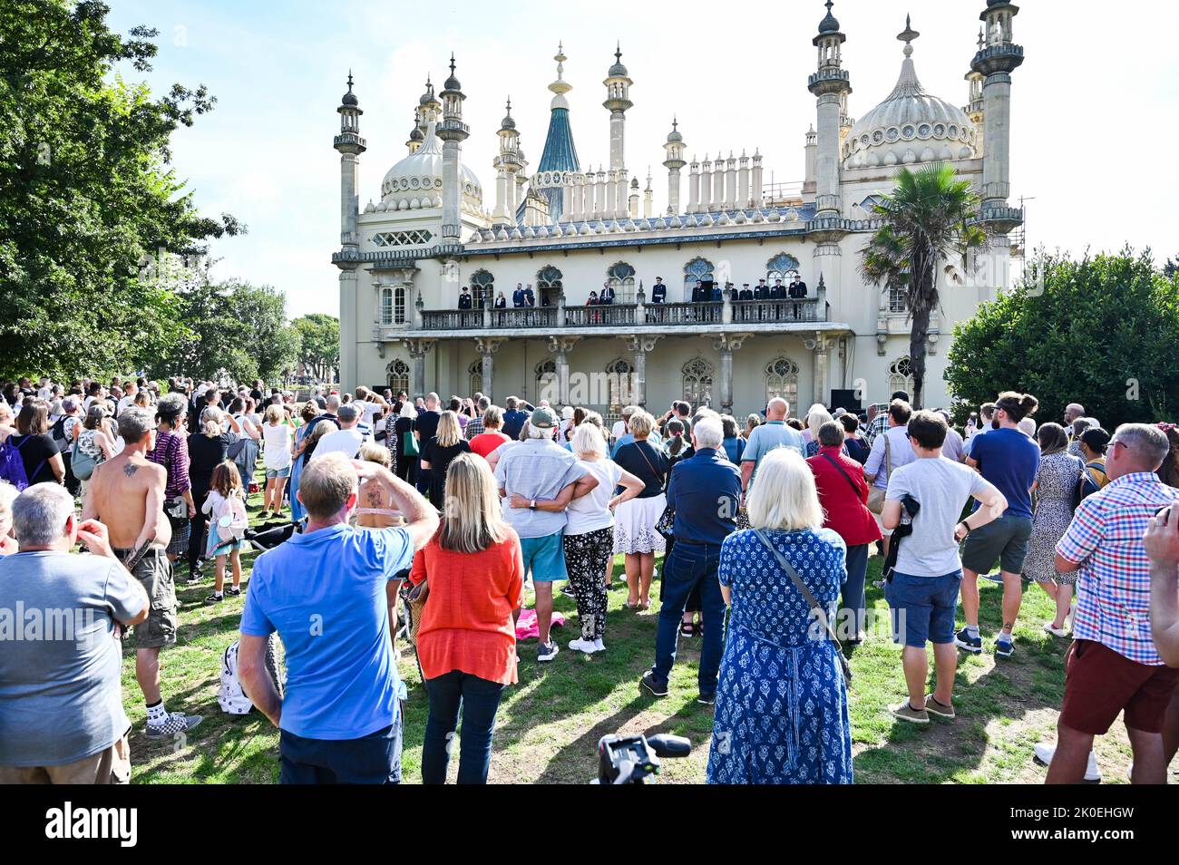 Royal pavilion proclamation hi-res stock photography and images - Alamy