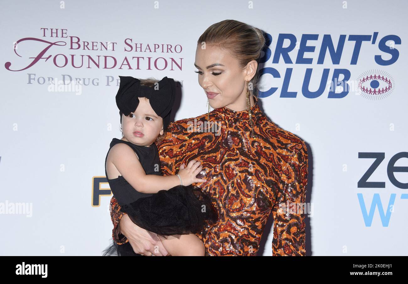 Lala Kent and Ocean Kent Emmett arriving to The Brent Shapiro ...