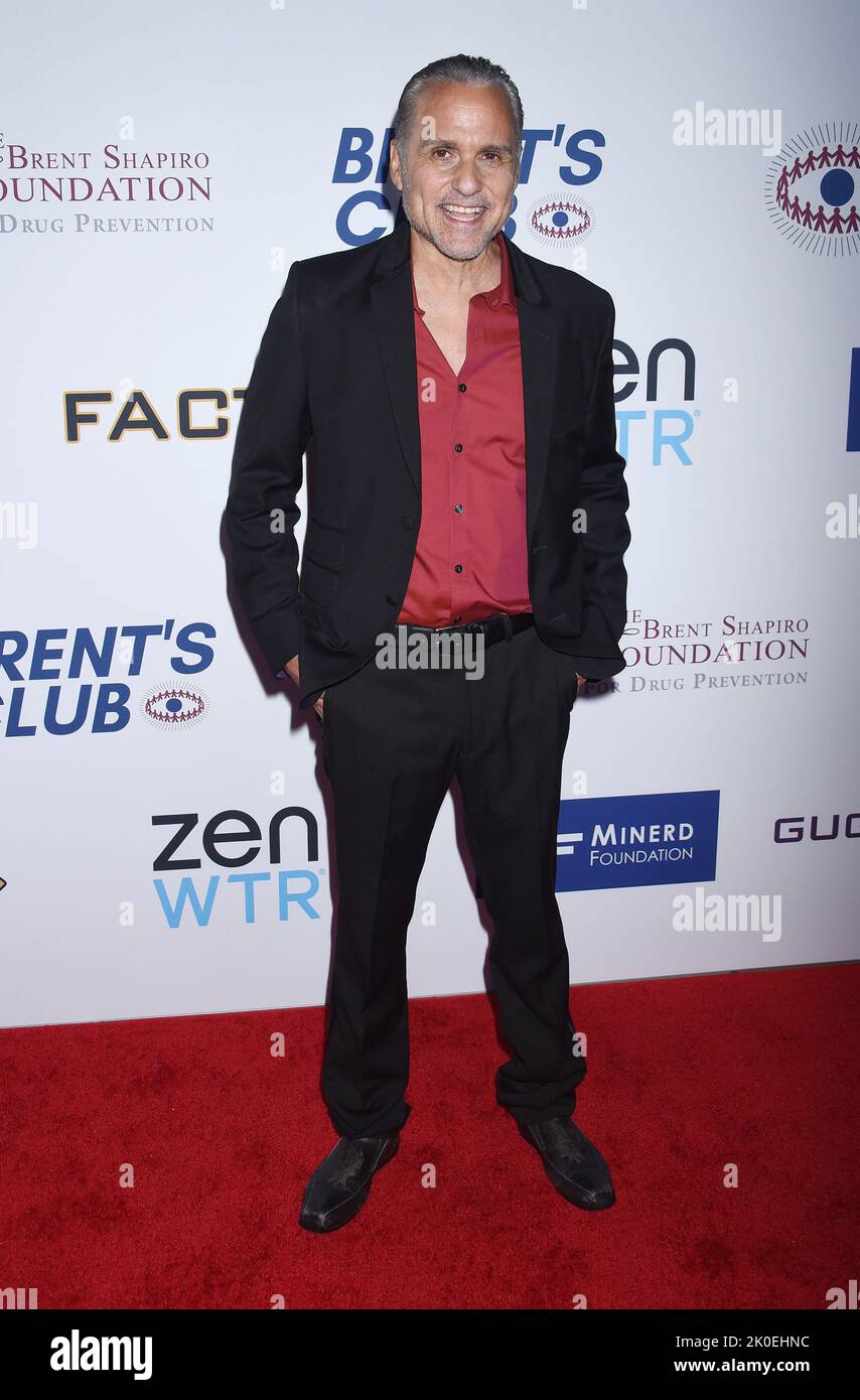 Maurice Benard arriving to The Brent Shapiro Foundation's 2022 Summer ...