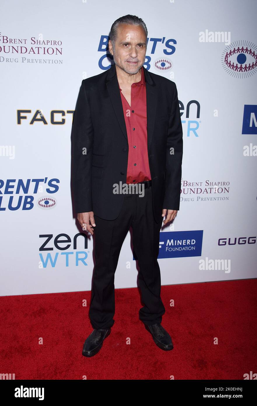 Maurice Benard arriving to The Brent Shapiro Foundation's 2022 Summer ...