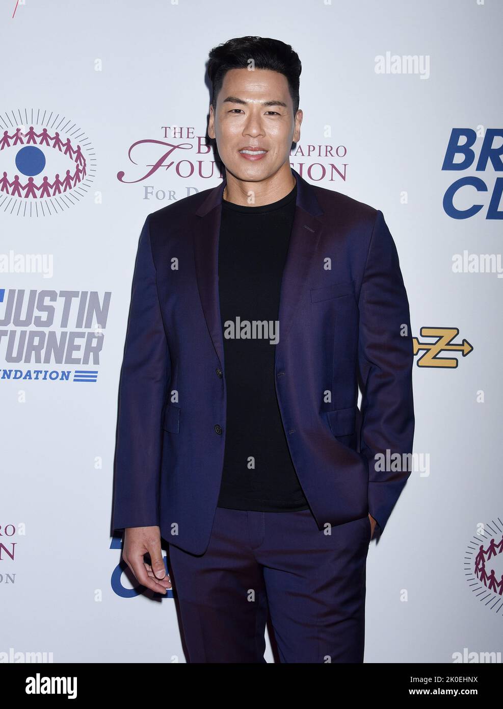 Rich Ting arriving to The Brent Shapiro Foundation's 2022 Summer ...