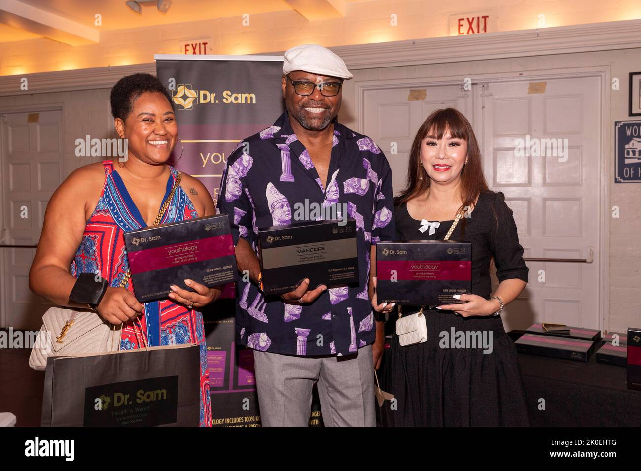 Hollywood, USA. 10th Sep, 2022. Petri Hawkins-Byrd with wife Makita, Dr ...