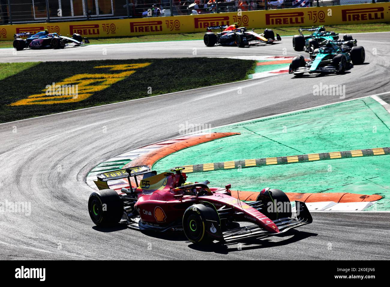 Carlos Sainz Jr (ESP) Ferrari F1-75. 11.09.2022. Formula 1 World ...