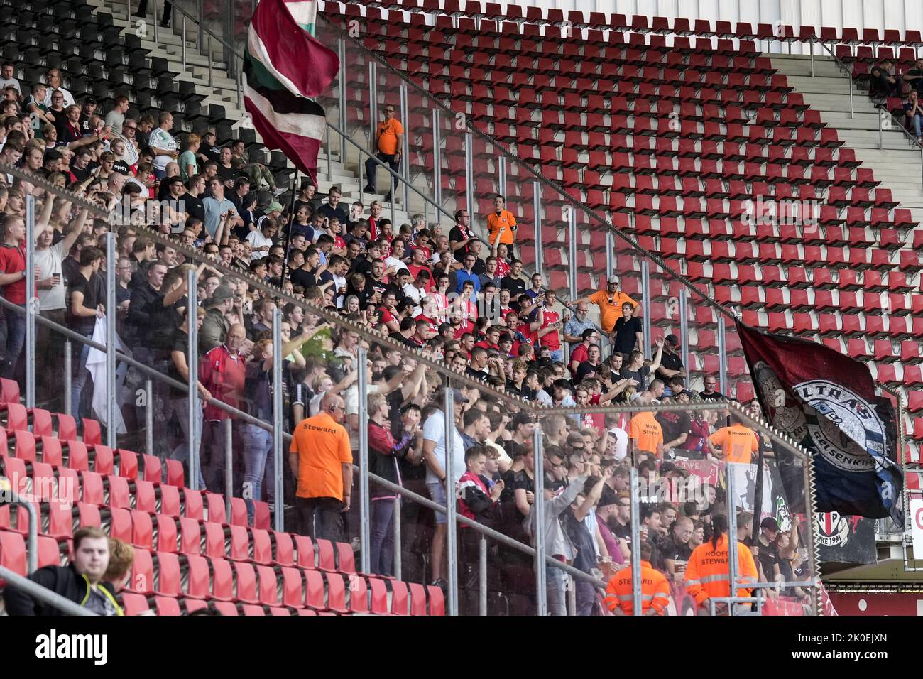 ALKMAAR, 11-09-2022, AFAS stadium , season 2022 / 2023 , Dutch ...