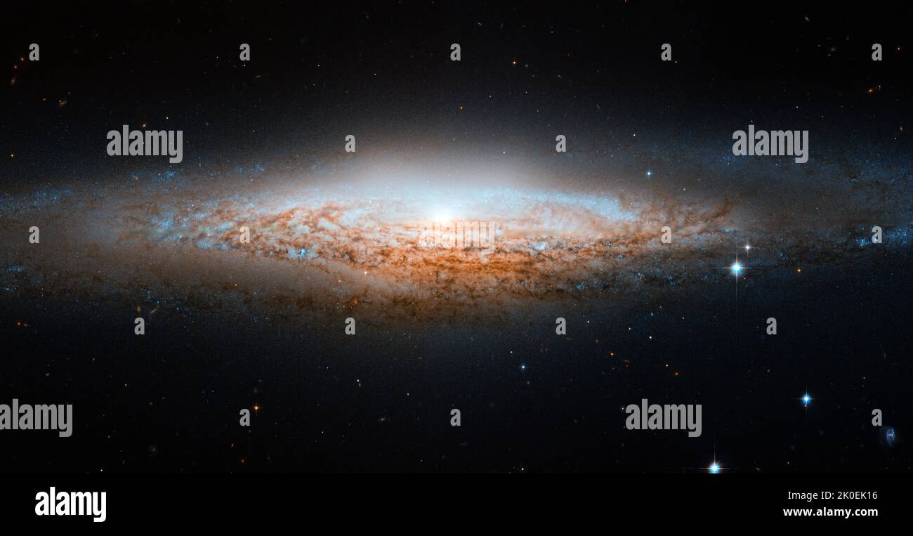 NGC 2683 galaxy, also known as UFO Galaxy Stock Photo - Alamy