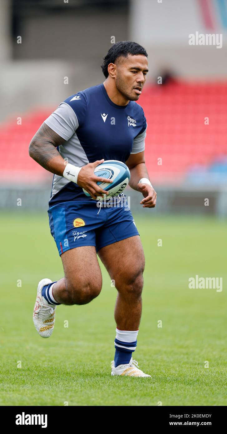 Sale, UK. 11th September 2022 ; AJ Bell Stadium, Sale, England ...