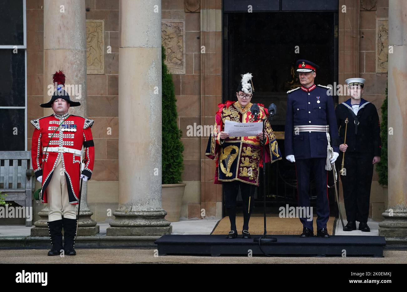 The norroy ulster king arms hi-res stock photography and images - Alamy