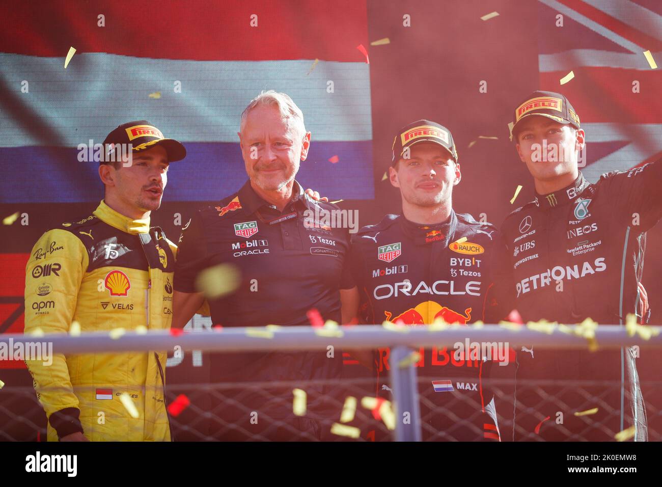 Monza, Italy. 11th Sep, 2022. podium WHEATLEY Jonathan, Team Manager of ...