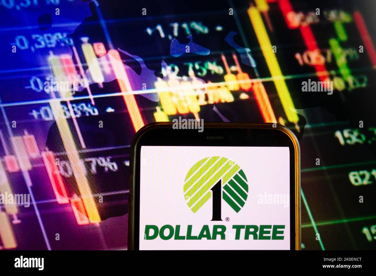 KONSKIE, POLAND - September 10, 2022: Smartphone displaying logo of ...