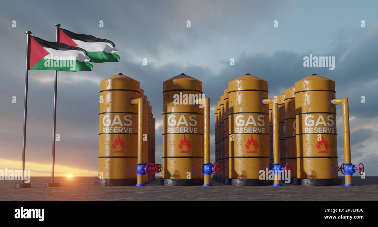 Palestine gas reserve, Palestine Gas storage reservoir, Natural gas ...