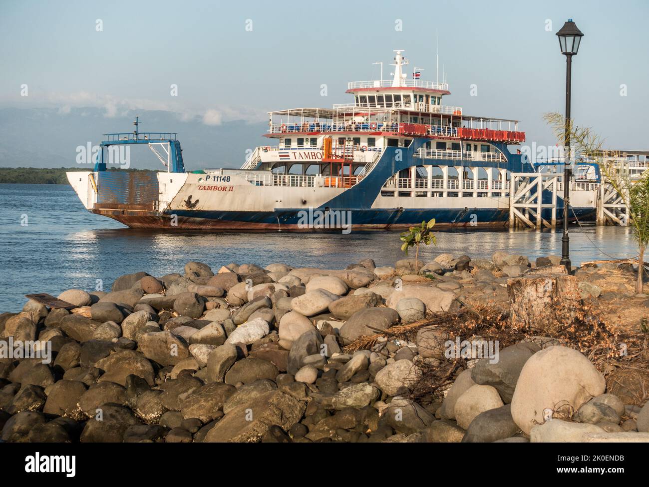 Car ferry at the dock in Puntarenas, Costa Rica Stock Photo - Alamy