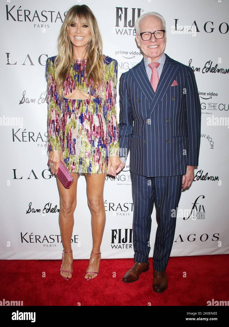 Daily Front Row Fashion Awards -PICTURED: Heidi Klum,Tim Gunn -LOCATION ...