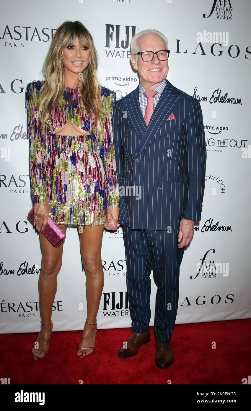 Daily Front Row Fashion Awards -PICTURED: Heidi Klum,Tim Gunn -LOCATION ...