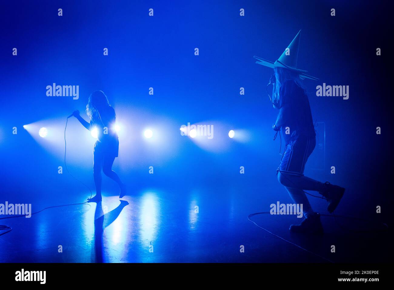 Copenhagen, Denmark. 11th, August 2022. The American hyperpop duo 100 ...