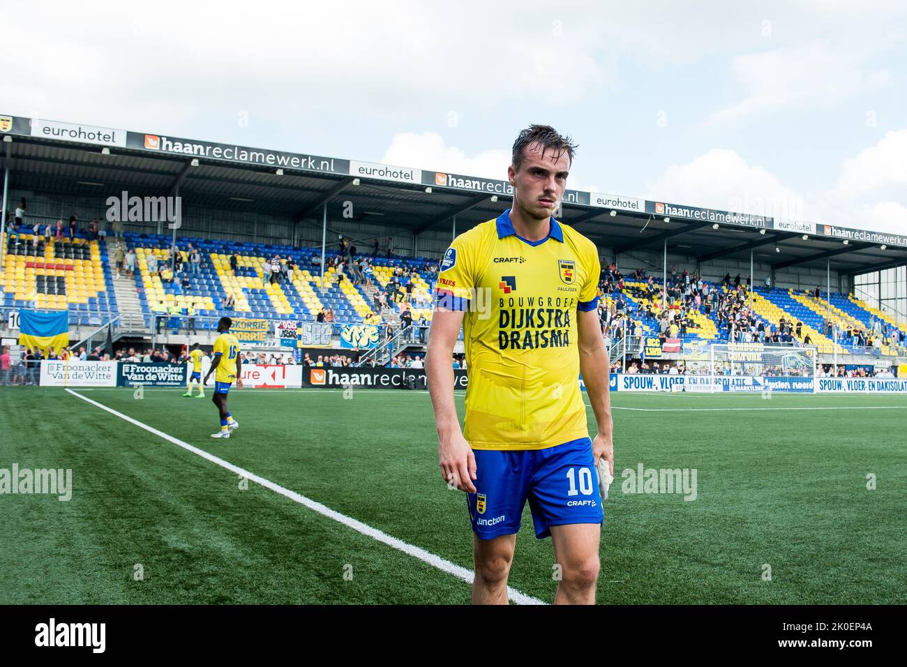 LEEUWARDEN - Roberts Uldrikis of SC Cambuur during the Dutch Eredivisie ...