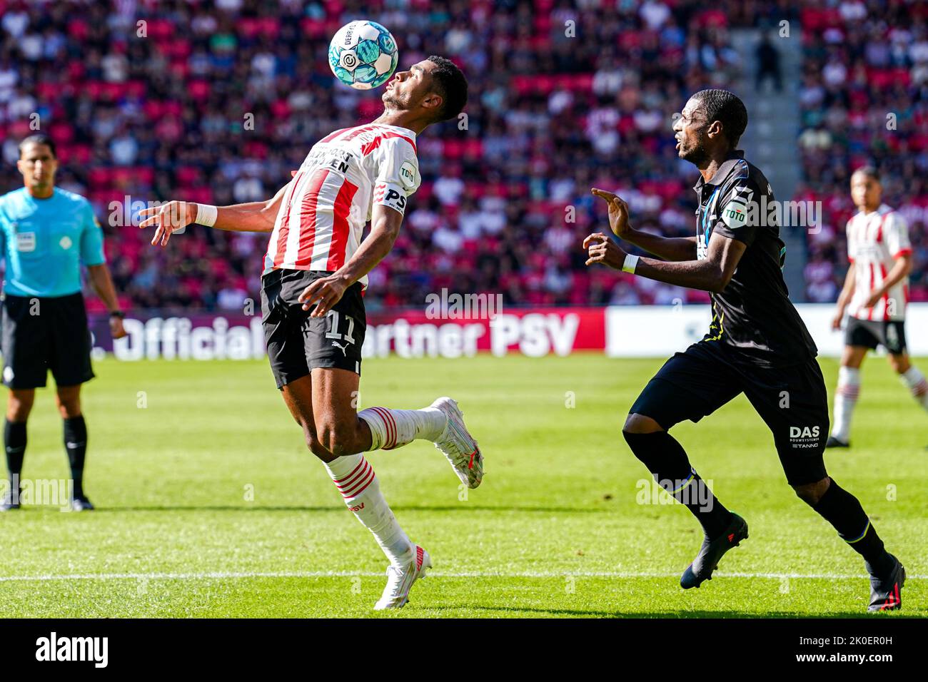 EINDHOVEN, NETHERLANDS - SEPTEMBER 11: Cody Gakpo of PSV during the ...