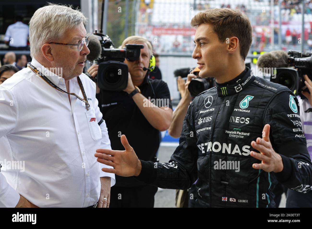BRAWN Ross (gbr), Managing Director of motorsport Formula One Group ...