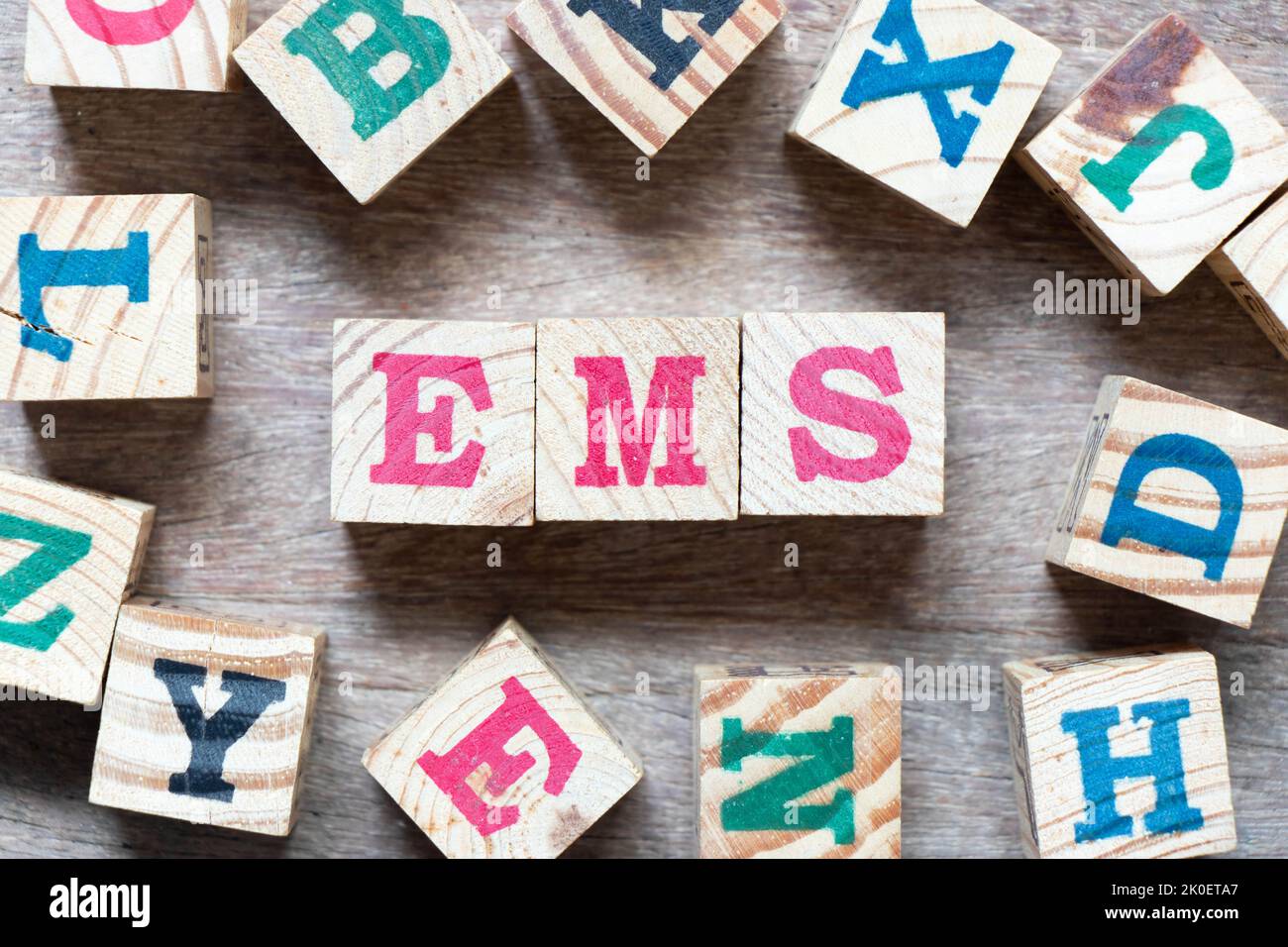 Ems alphabet hi-res stock photography and images - Alamy