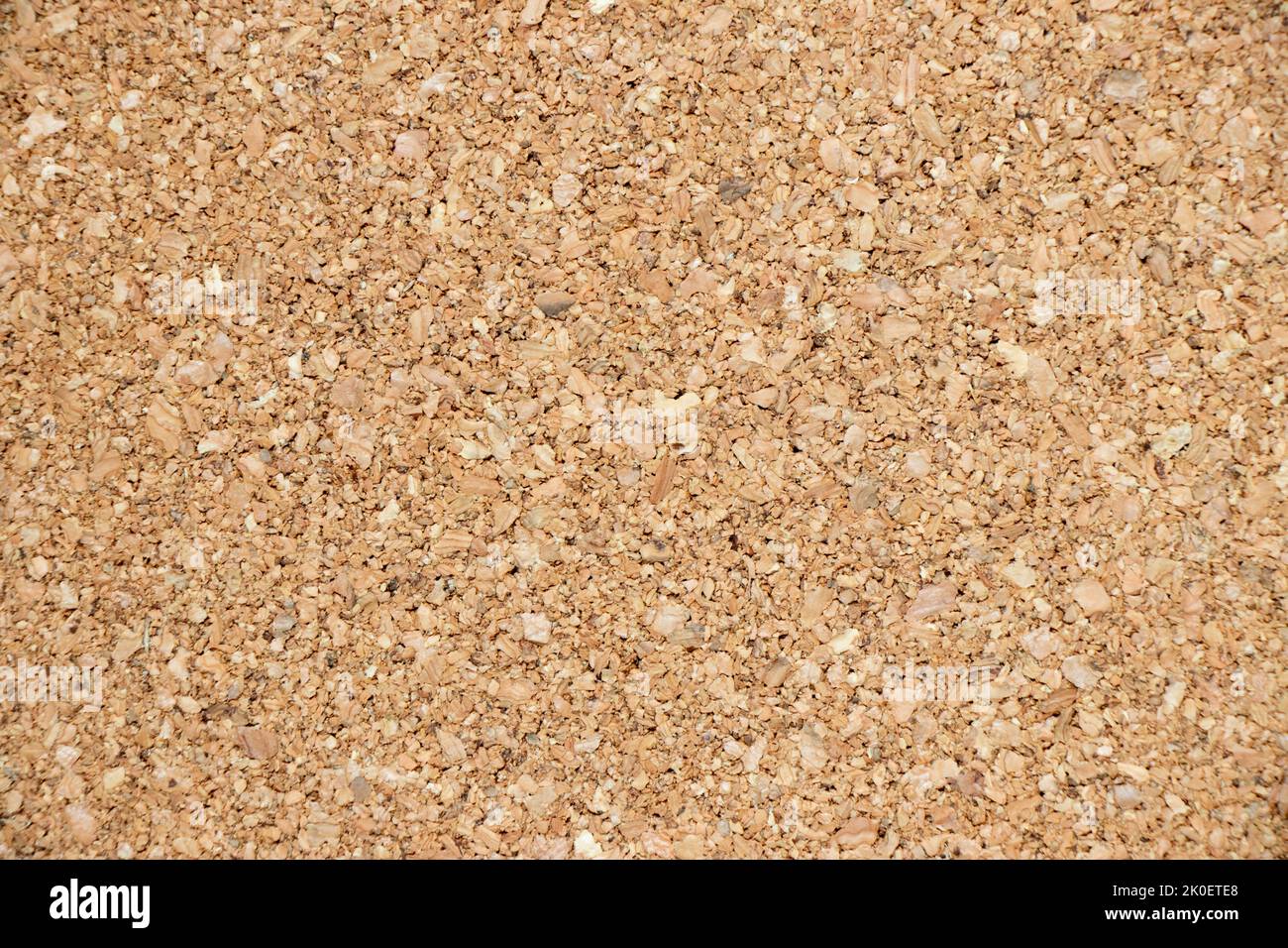 Brown yellow color of cork board textured background with blank copy ...