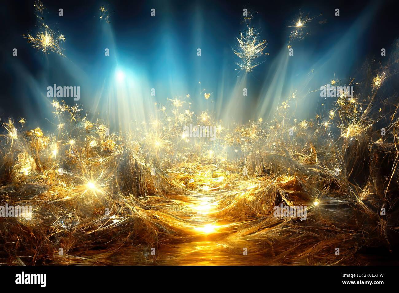 Beautiful crystal abstract background, light heaven cristals Stock ...