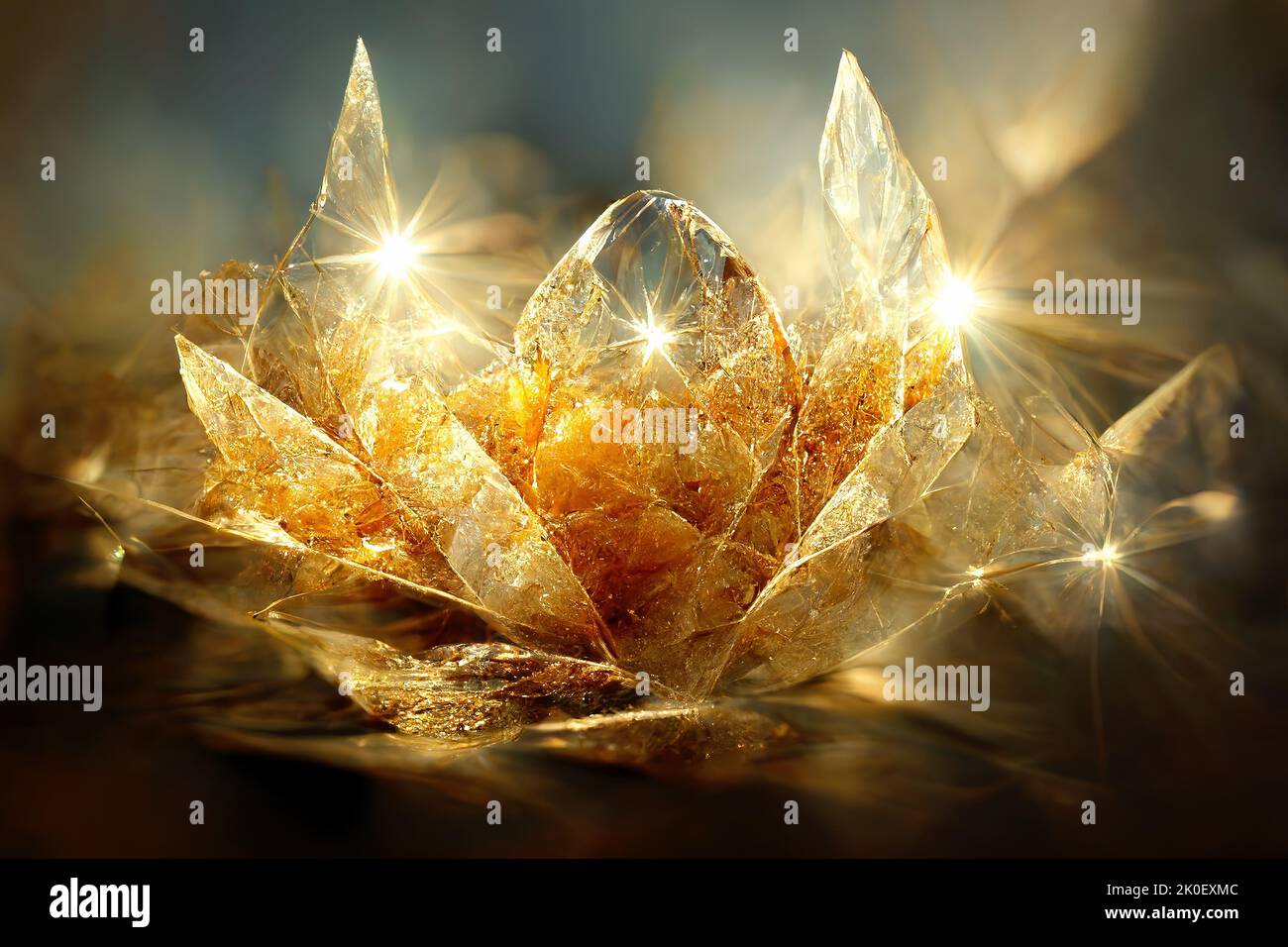 beautiful crystal abstract background, blur crystal background Stock ...