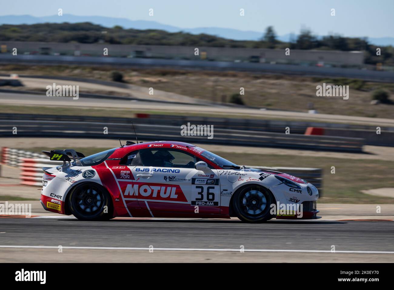 36 PROST Nicolas, SERVOL Rudy, CMR, Alpine A110 GT4, action during the ...