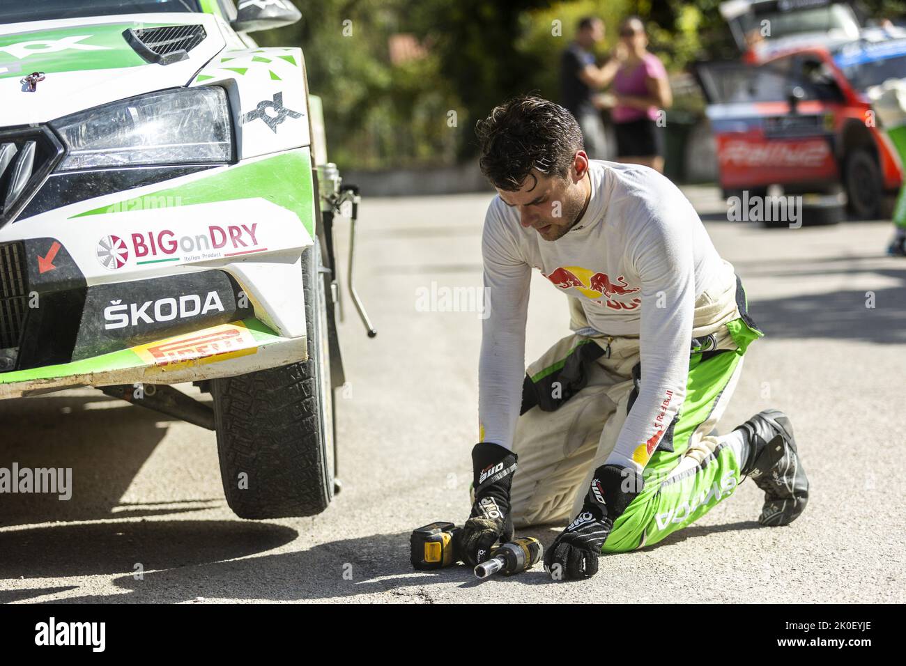 GRYAZIN Nikolay (raf), Toksport WRT 2, Skoda Fabia Evo, portrait during ...
