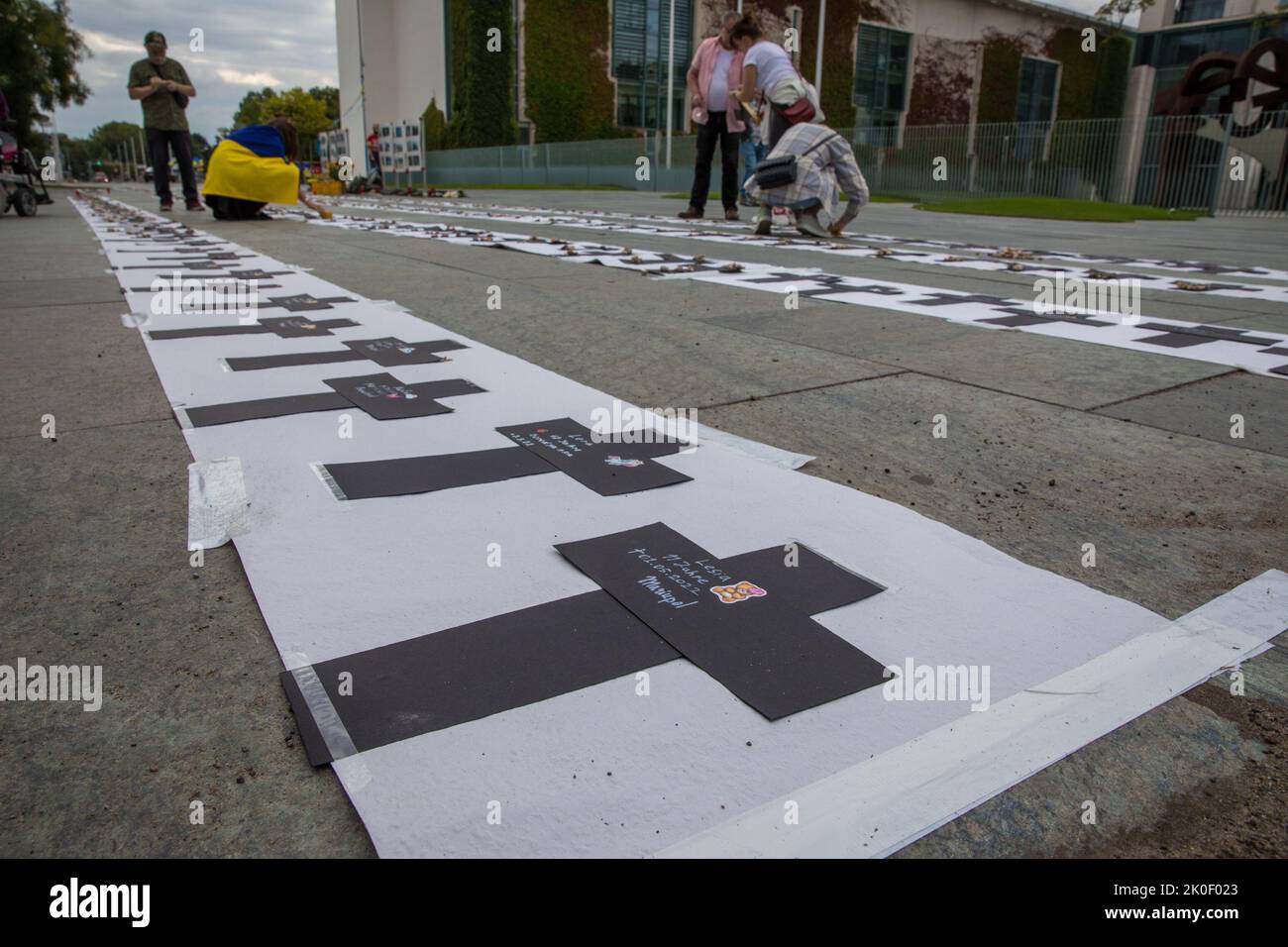 Berlin, Germany. 11th Sep, 2022. On the 200th day of the invasion of ...