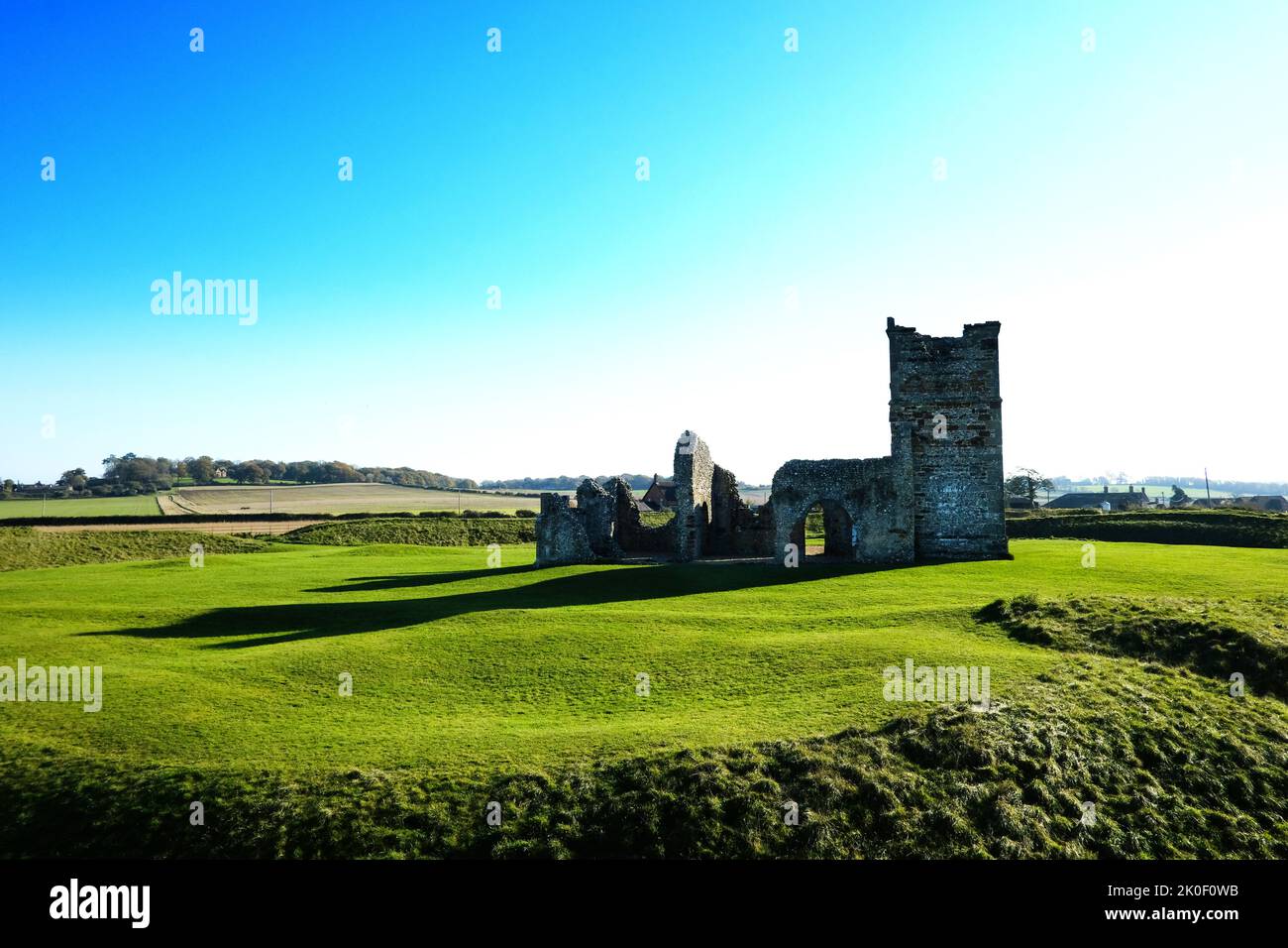 The ancient church at Knowlton built within a neolithic henge, Dorset ...