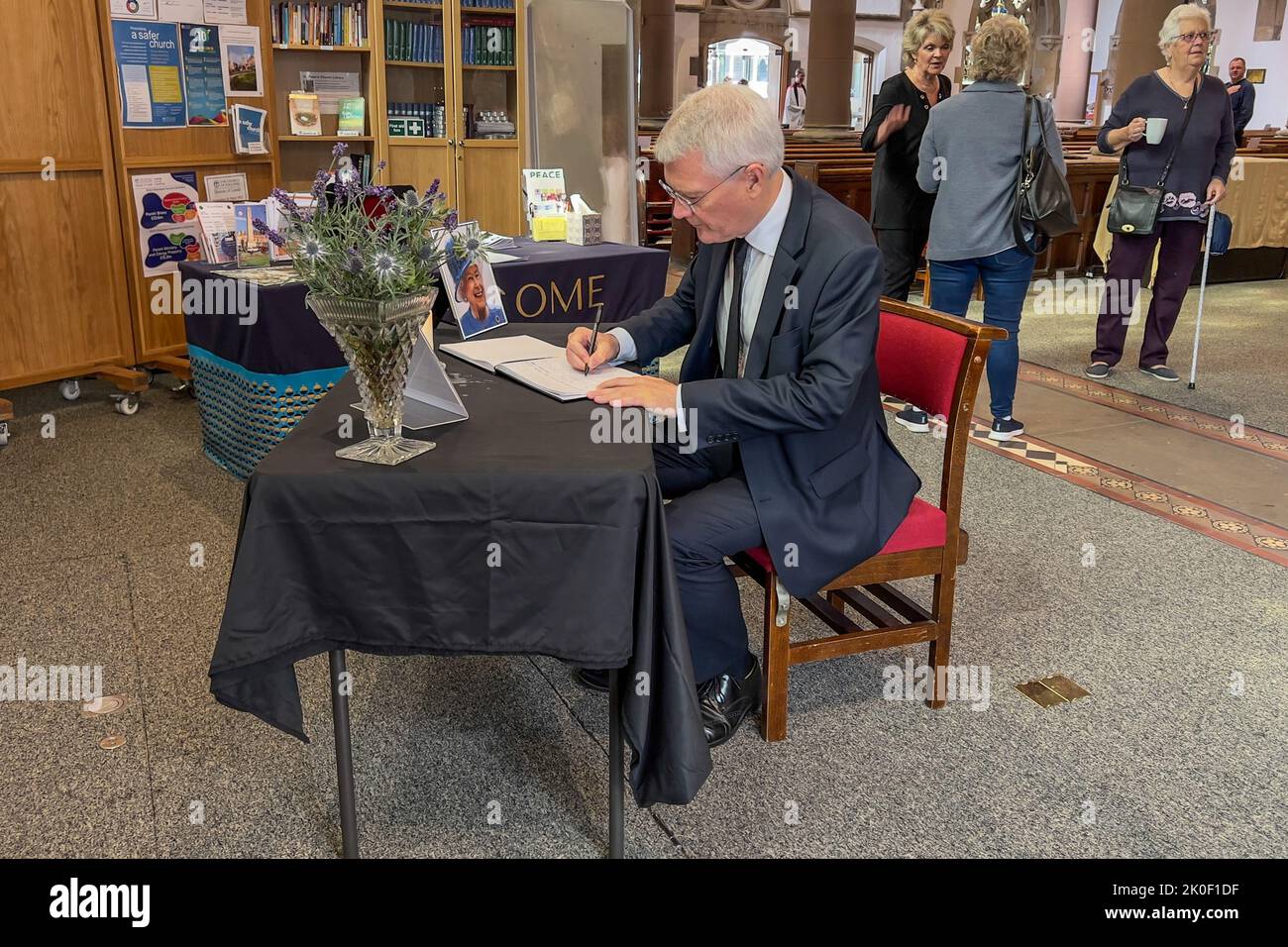Andrew Jones MP for Harrogate and Knaresborough writing in the book of ...