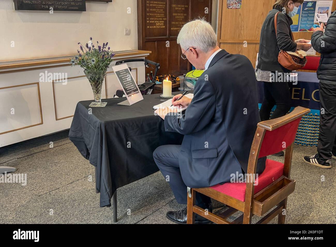 Andrew Jones MP for Harrogate and Knaresborough writing in the book of ...