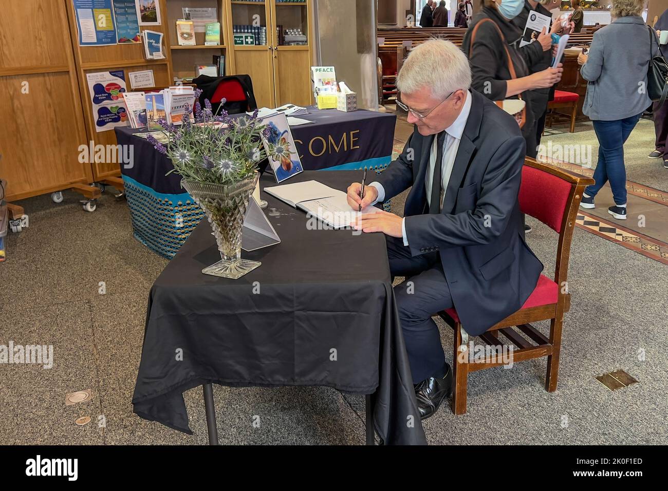 Andrew Jones MP for Harrogate and Knaresborough writing in the book of ...
