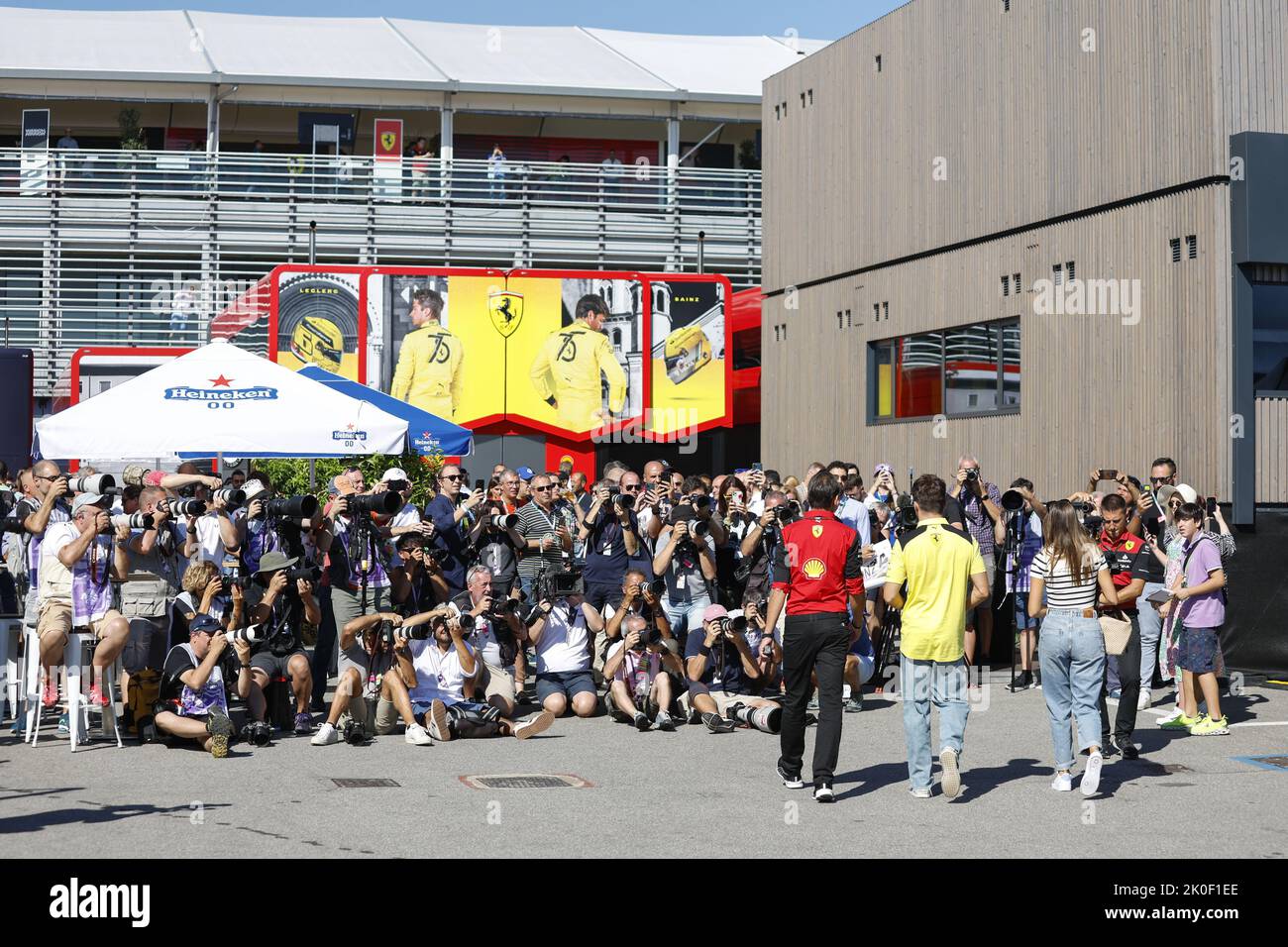 Medias and photographers in the paddock during the Formula 1 Pirelli ...