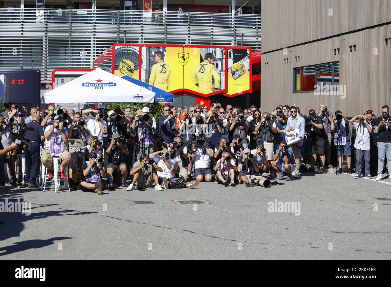 Medias and photographers in the paddock during the Formula 1 Pirelli ...