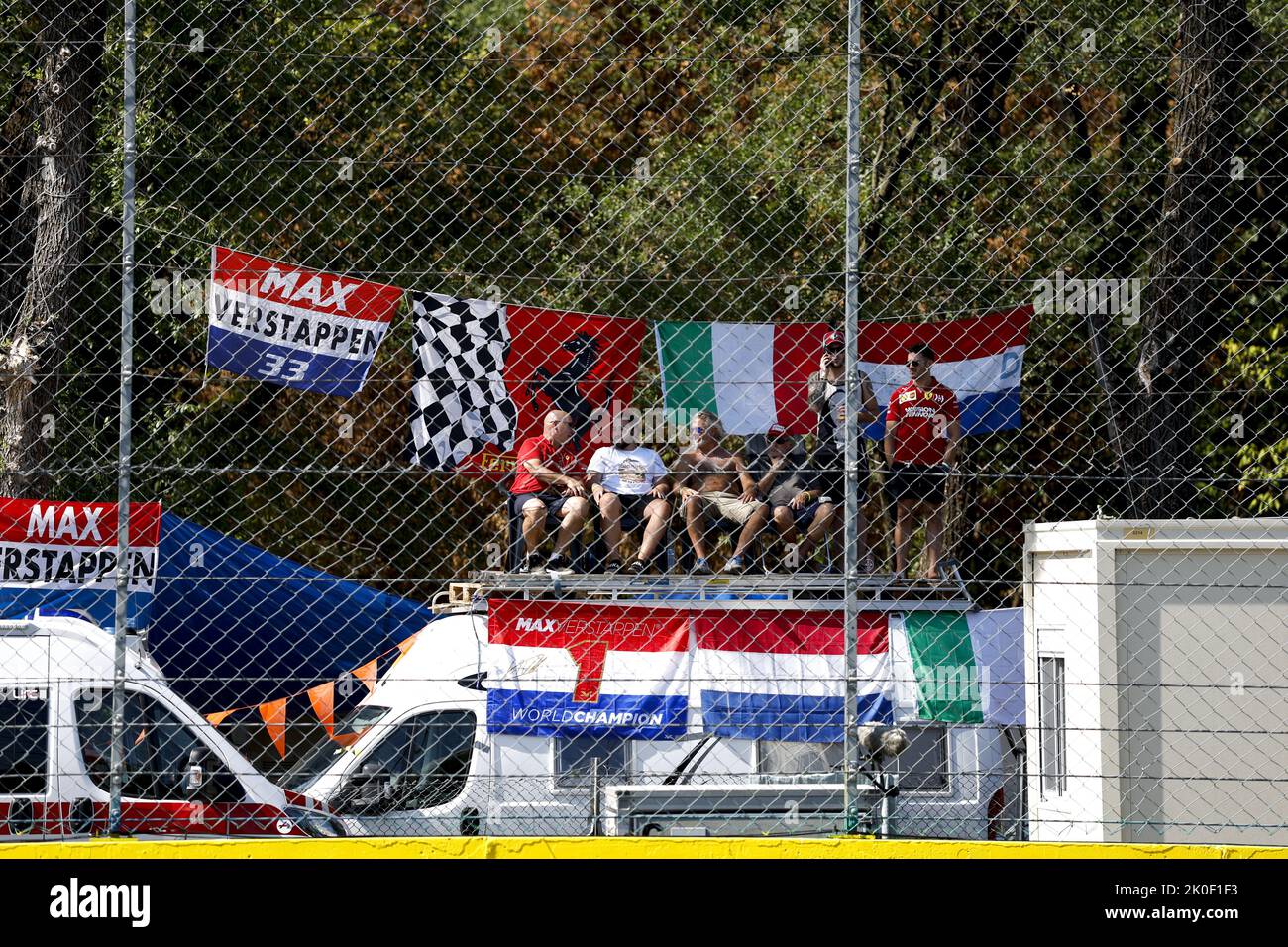 Fans during the Formula 1 Pirelli Gran Premio dâ€™Italia 2022, Italian ...