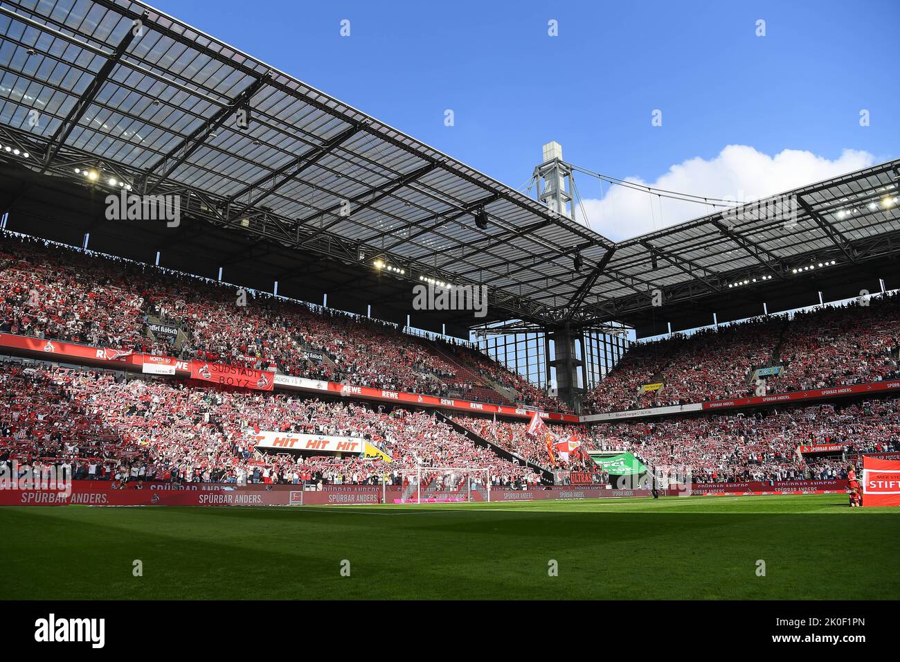 KOELN, GERMANY - SEPTEMBER 11 2022: The football match of Bundesliga 1 ...