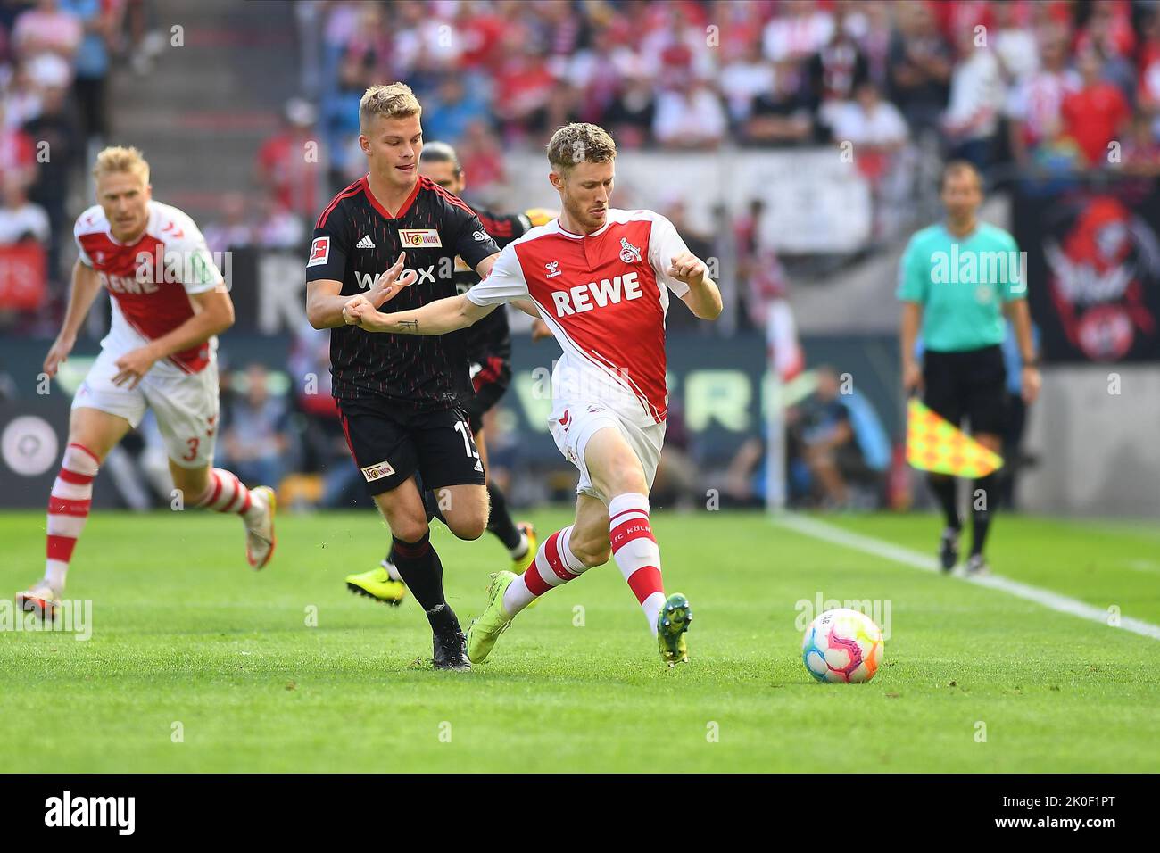 KOELN, GERMANY - SEPTEMBER 11 2022: Luca Kilian. The football match of ...