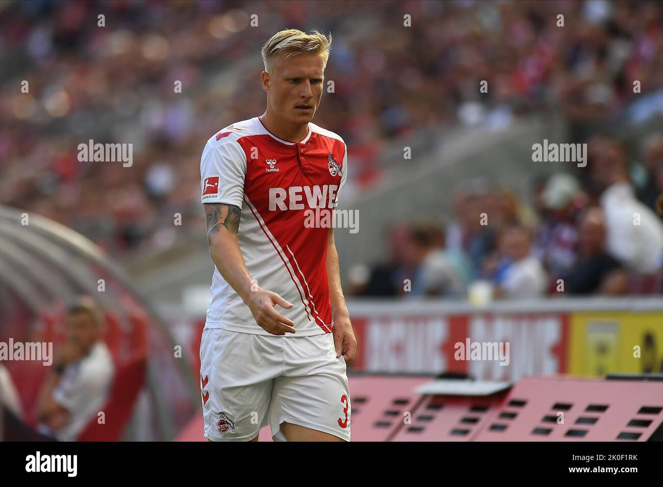 KOELN, GERMANY - SEPTEMBER 11 2022: Kristian Pedersen. The football ...
