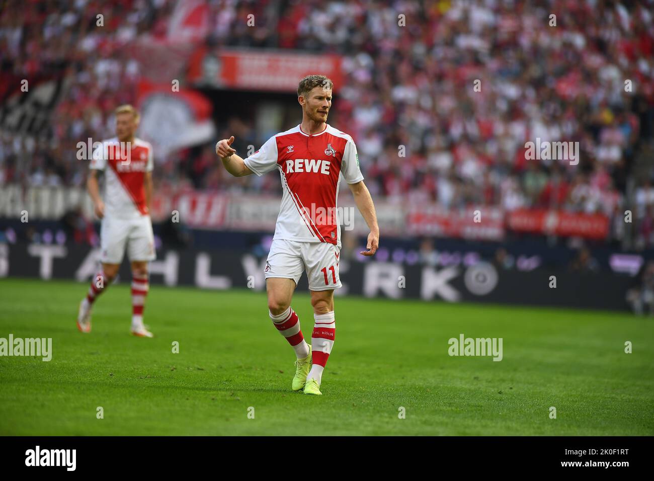 KOELN, GERMANY - SEPTEMBER 11 2022: Florian Kainz. The football match ...