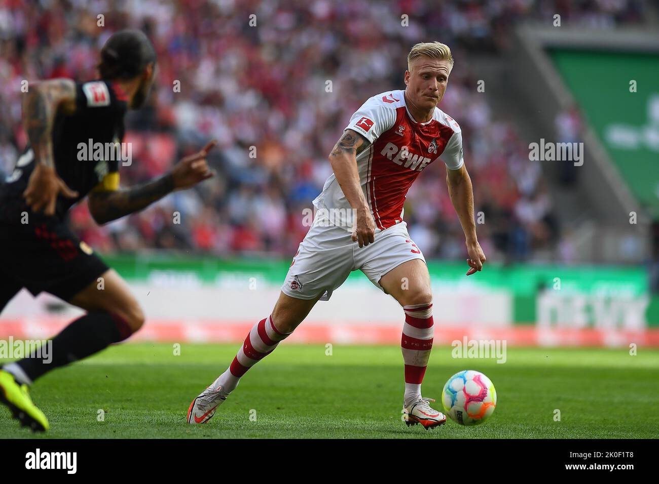 KOELN, GERMANY - SEPTEMBER 11 2022: Kristian Pedersen. The football ...