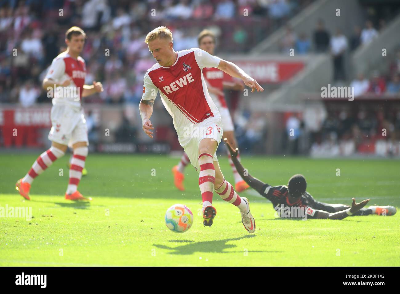 KOELN, GERMANY - SEPTEMBER 11 2022: Kristian Pedersen. The football ...