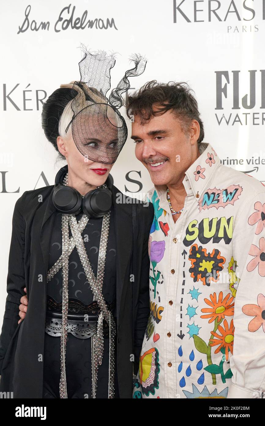 New York, NY, USA. 10th Sep, 2022. Daphne Guinness, David LaChapelle at ...