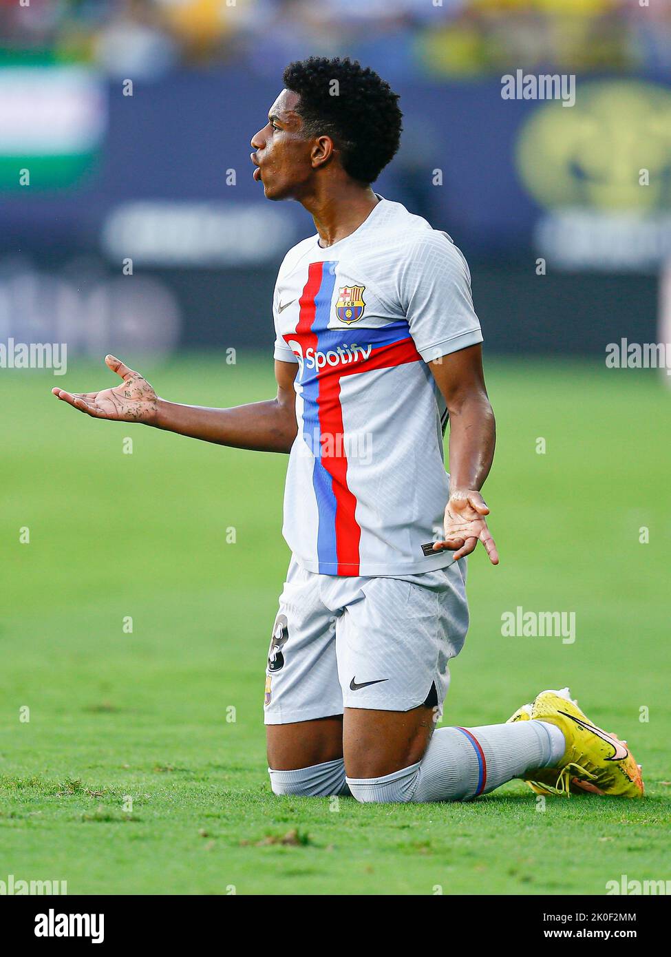 Alex Balde of FC Barcelona during the La Liga match between Cadiz CF ...