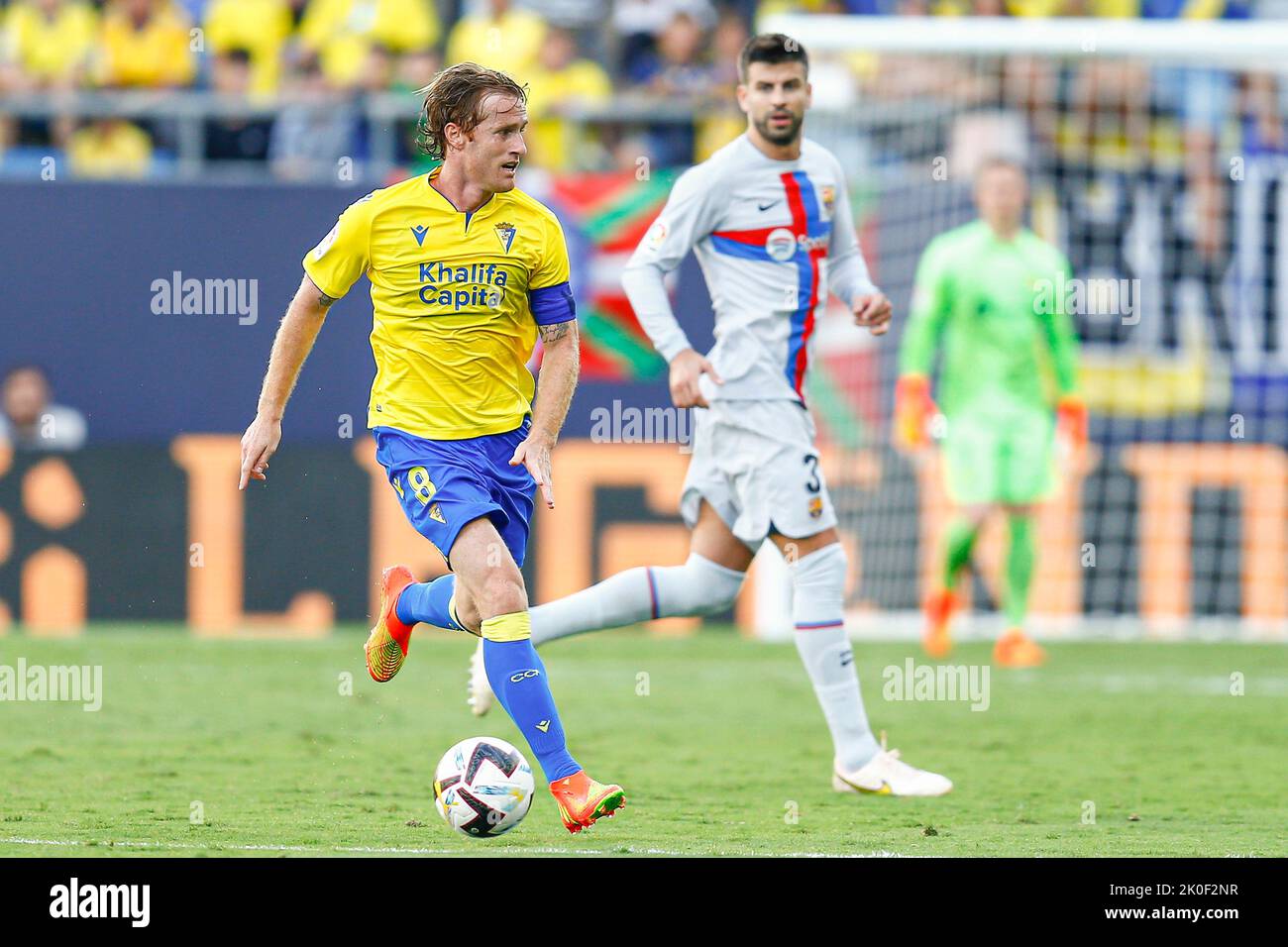 Alex Fernandez of Cadiz during the La Liga match between Cadiz CF and ...